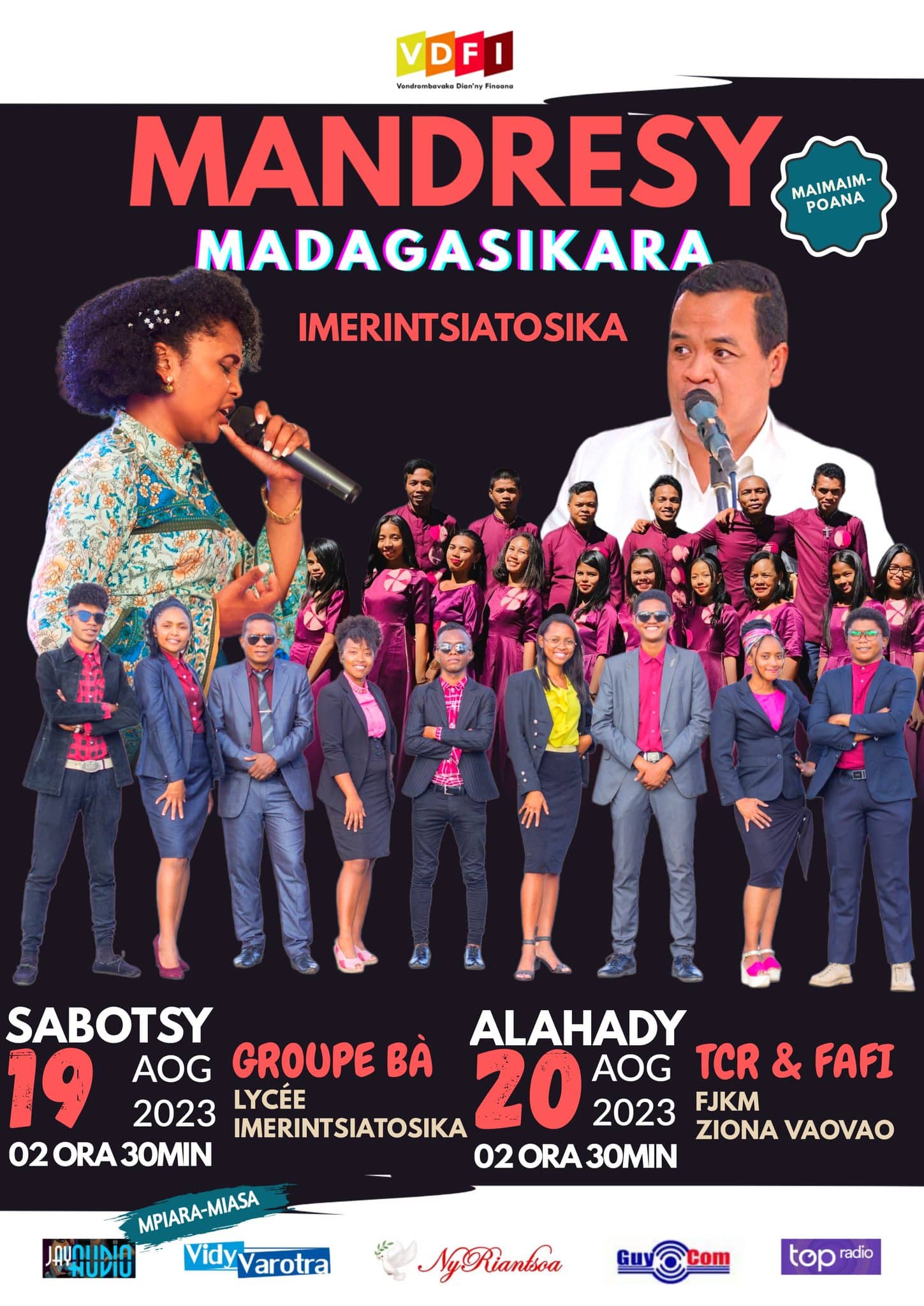 Mandresy Madagasikara - fitoriana filazantsara sy vavaka - VDFI