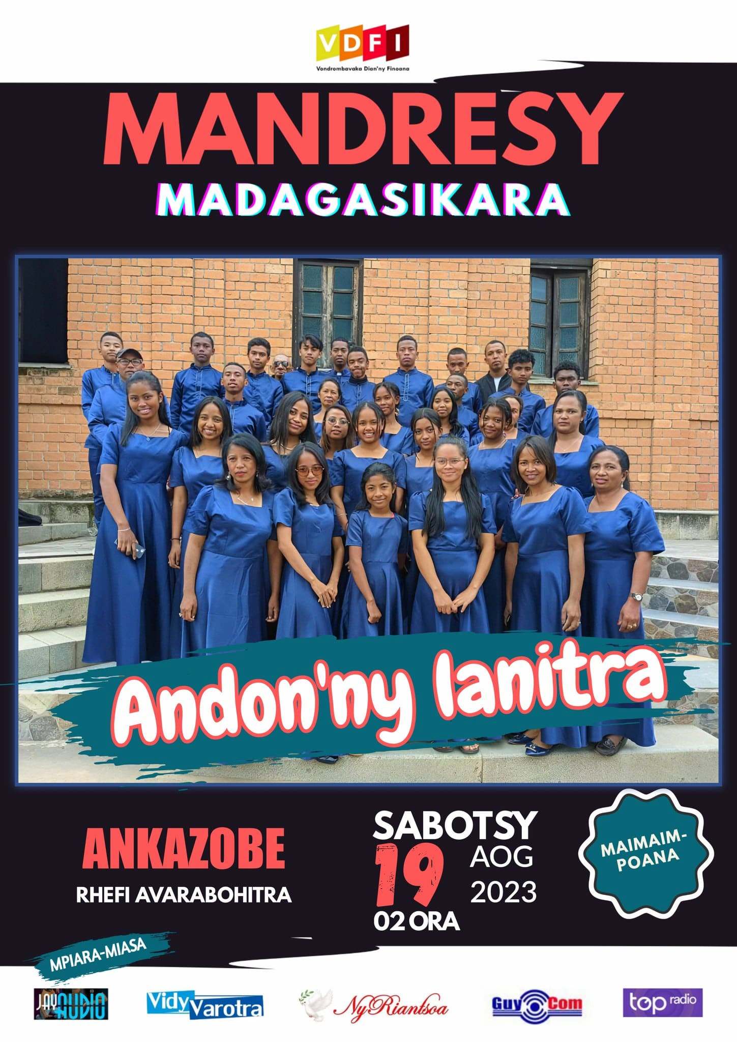 Mandresy Madagasikara - fitoriana filazantsara sy vavaka - VDFI