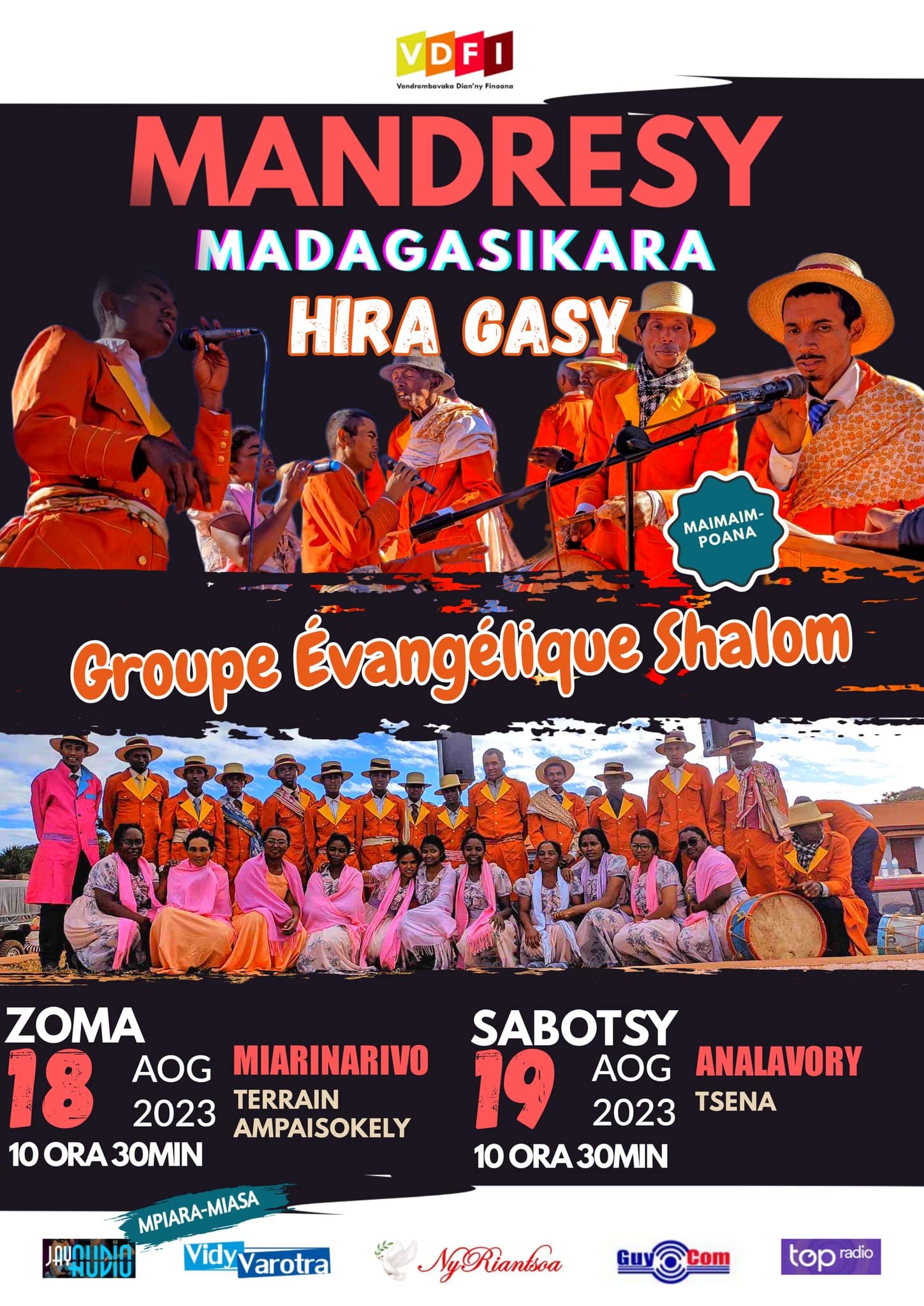 Mandresy Madagasikara - fitoriana filazantsara sy vavaka - VDFI